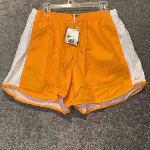 Nike | Shorts | Vintage Nike Running Shorts Womens Xl Orange White ...